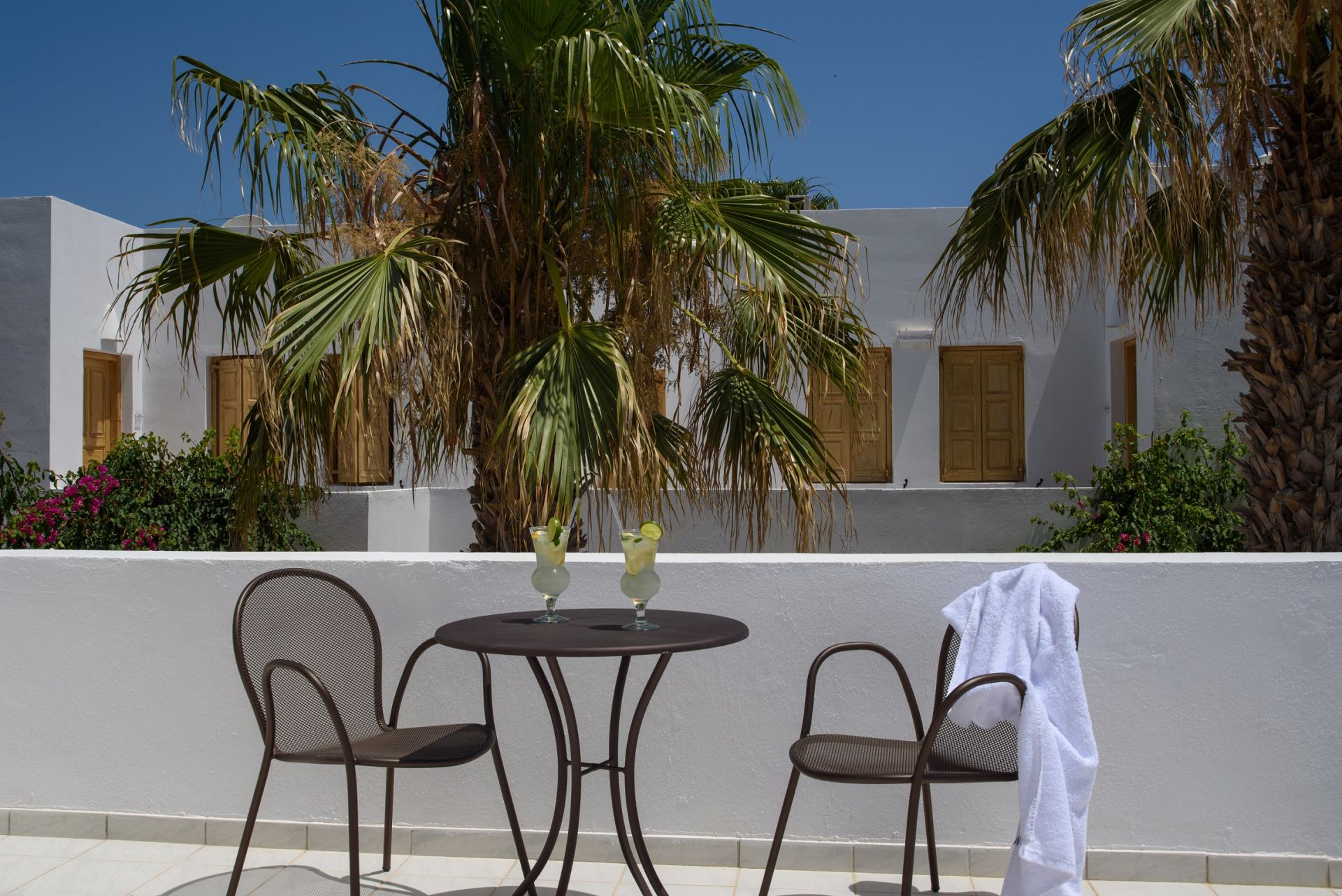 Outdoor photos of our hotel | Santorini Crystal Blue Boutique Hotel