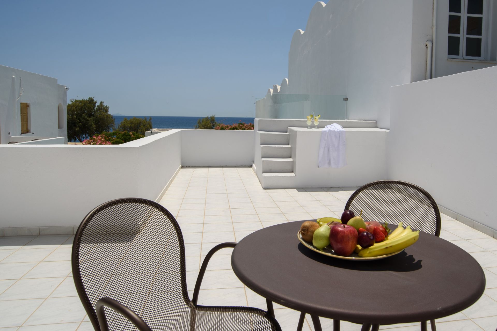 Outdoor photos of our hotel | Santorini Crystal Blue Boutique Hotel